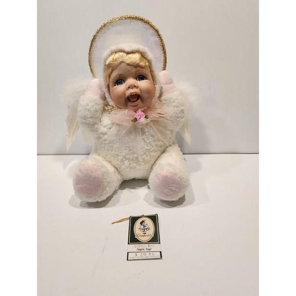 Geppeddo | Toys | Geppeddo Cuddle Kids Angelle Angel Blue Eyed ...